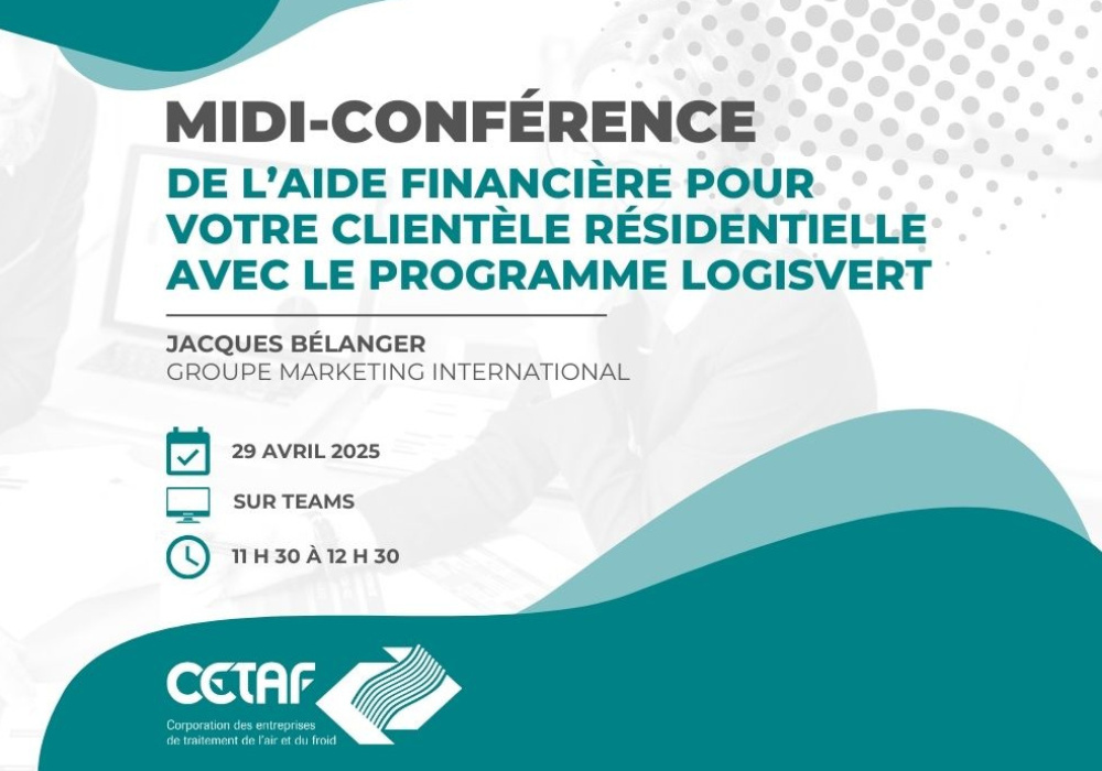 Événements - MIDI-CONFÉRENCE | De l’aide financière pour votre clientèle résidentielle avec le ...