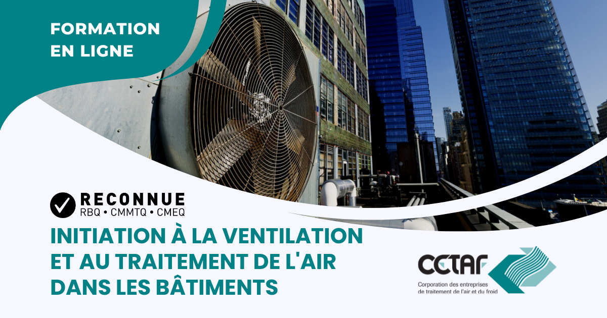 Formations permanentes - Initiation à la ventilation et au traitement ...