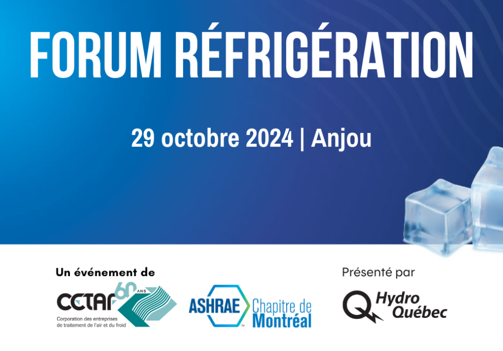 Forum réfrigération 2024 - CETAF