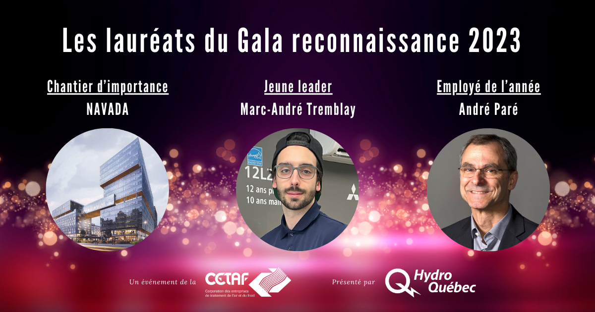 Gala reconnaissance 2023 de la CETAF : félicitations aux lauréats! - CETAF