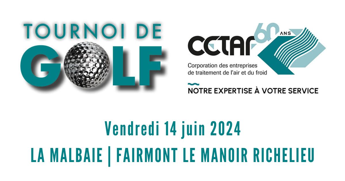 Tournoi de golf de la CETAF à La Malbaie - CETAF