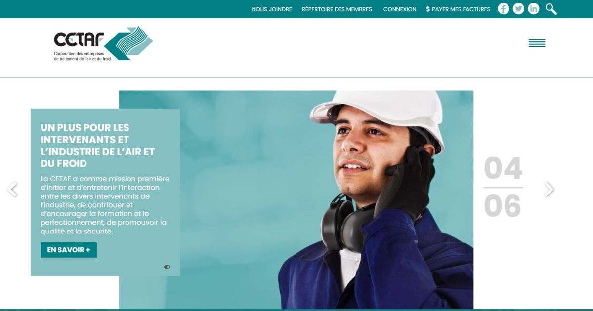 Nouveau site Web de la CETAF : accédez à votre dossier membre en trois étapes faciles! - CETAF