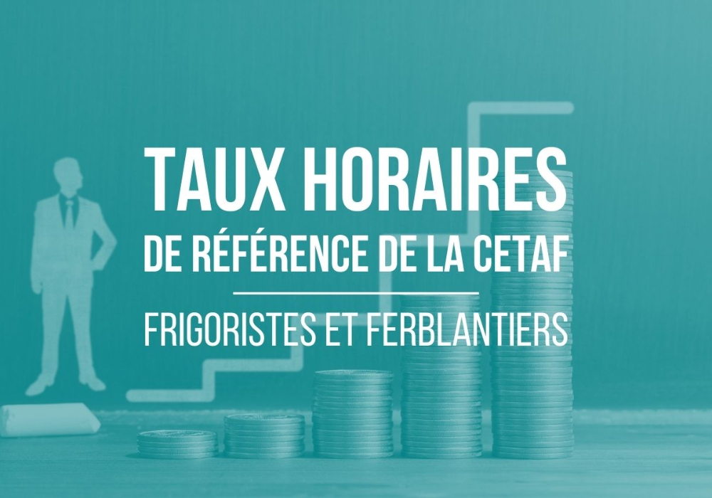 Modifications aux grilles de taux horaires de référence de la CETAF au 30 avril 2023 - CETAF
